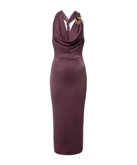 Rebecca Vallance Embellished Midi Dress - Red