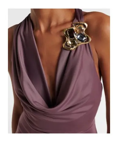 Rebecca Vallance Embellished Midi Dress