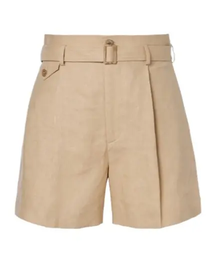 Ralph Lauren Belted Linen Shorts