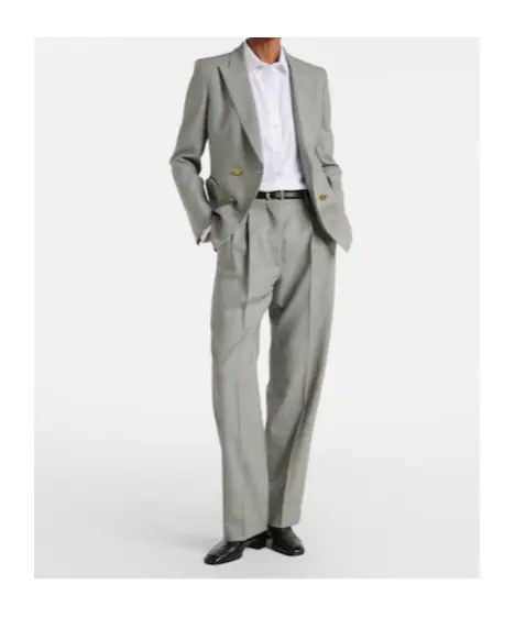 BLAZÉ MILANO Fox Houndstooth Straight Pants