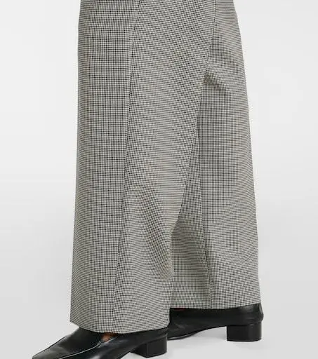 BLAZÉ MILANO Fox Houndstooth Straight Pants