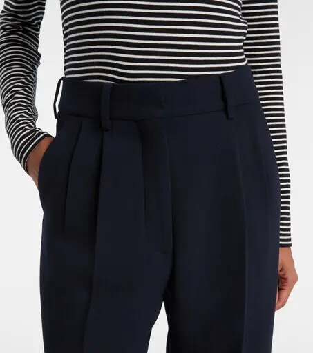 BLAZÉ MILANO Resolute Virgin Wool Straight Pants