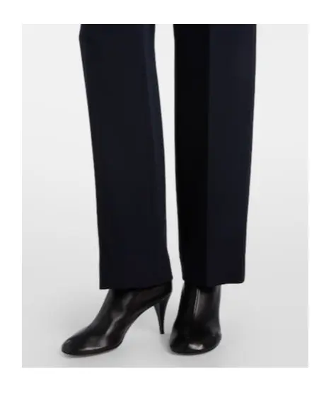 BLAZÉ MILANO Resolute Virgin Wool Straight Pants