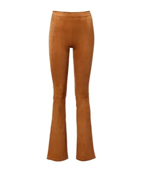 Stouls Jp Long Suede Flared Pants