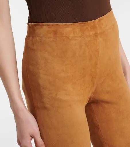 Stouls Jp Long Suede Flared Pants