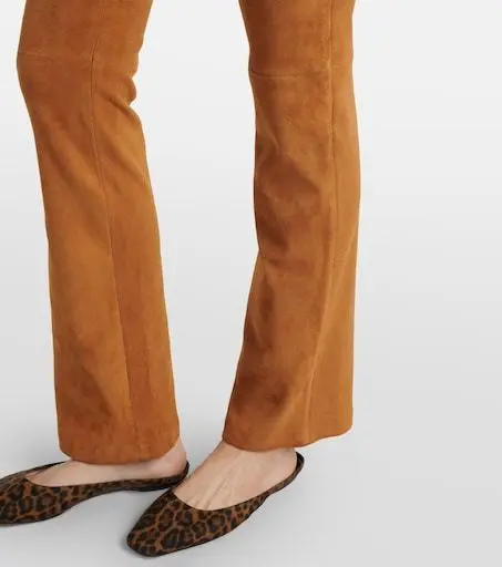 Stouls Jp Long Suede Flared Pants