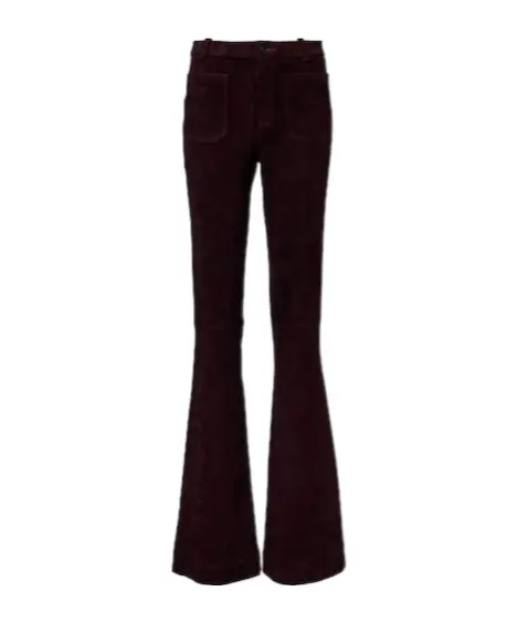 Stouls Laurent Suede Flared Pants