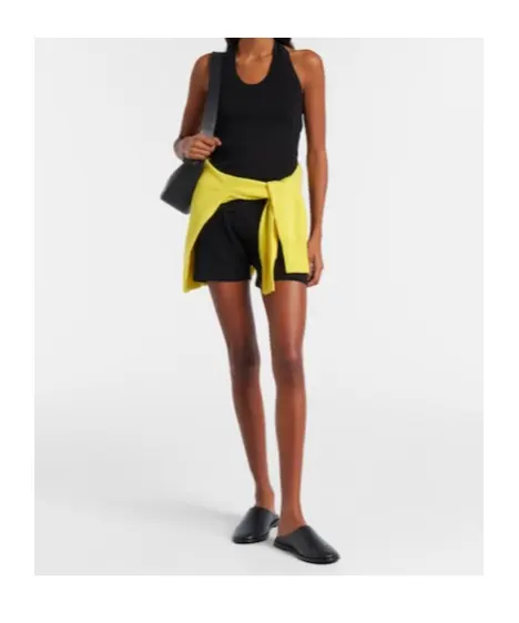 Extreme Cashmere Bummy Cotton And Cashmere Shorts