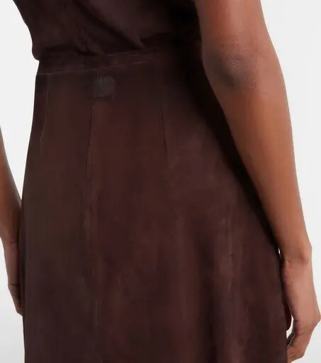 Stouls Lucie 22 Suede Miniskirt