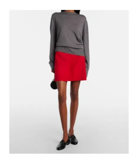 Stouls Lucie 22 Suede Miniskirt