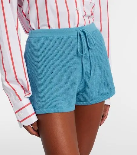 Staud Samara Cotton Shorts