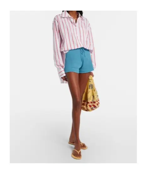 Staud Samara Cotton Shorts