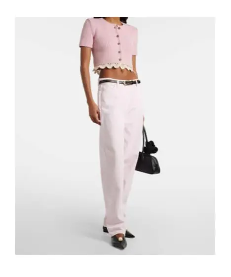Magda Butrym High-rise Wide-leg Jeans
