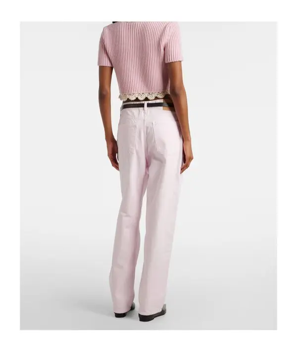 Magda Butrym High-rise Wide-leg Jeans