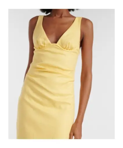 SIR. Linen Midi Dress