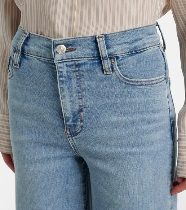 FRAME Wide-leg Jeans