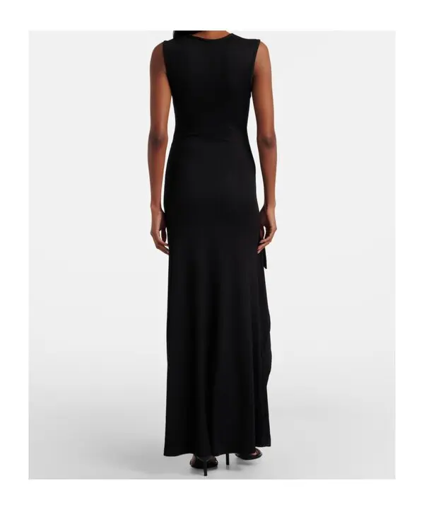Christopher Esber Droplet Crystal Embellished Maxi Dress