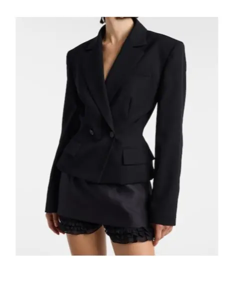Magda Butrym Peplum Wool Blazer