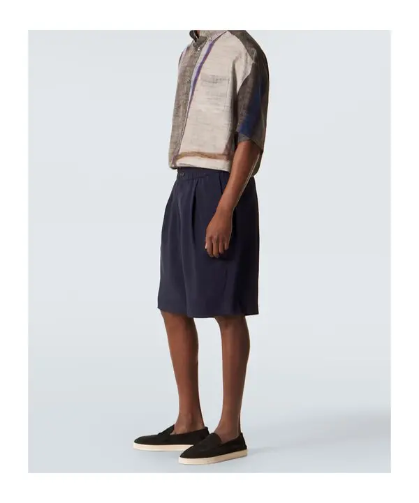 Giorgio Armani Natté Bermuda Shorts