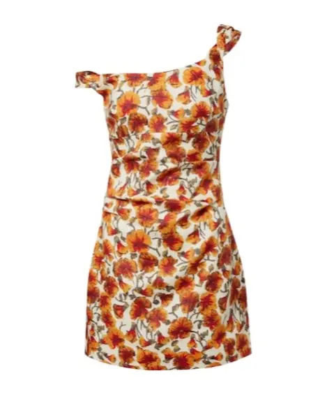 SIR. Jara Floral Linen Minidress