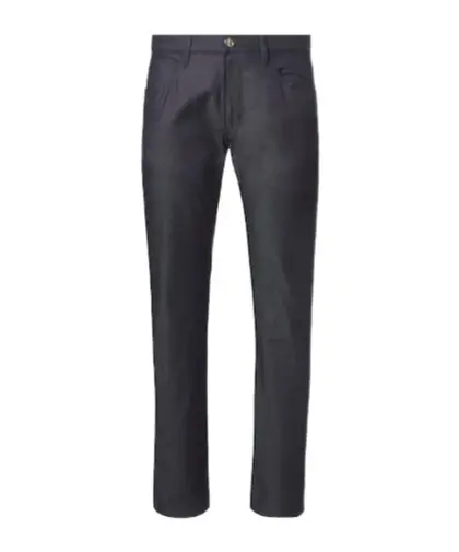 Giorgio Armani Cotton And Silk-blend Straight Jeans