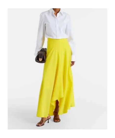 ROKSANDA Asha Crêpe Maxi Skirt