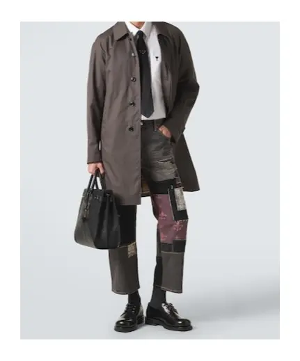 Junya Watanabe X Levi's Patchwork Wide-leg Jeans