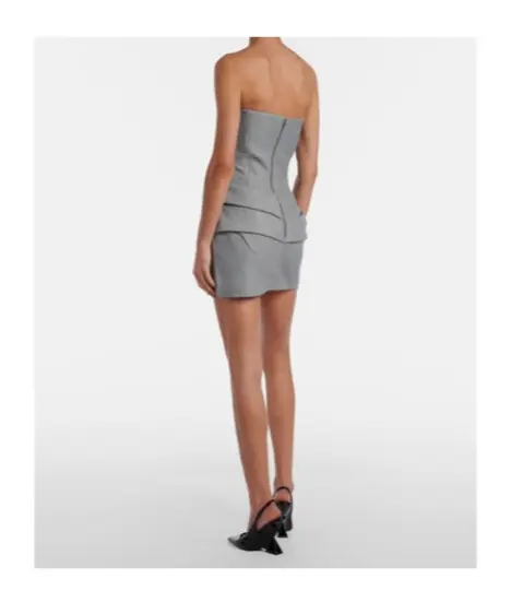 Alex Perry Draped Bustier Dress