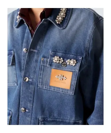 Simone Rocha Embellished Denim Jacket