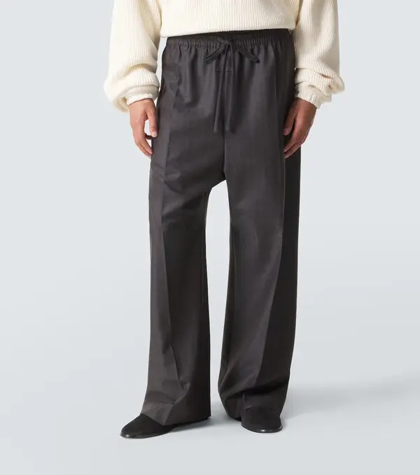 Fear Of God Virgin Wool Wide-leg Trousers