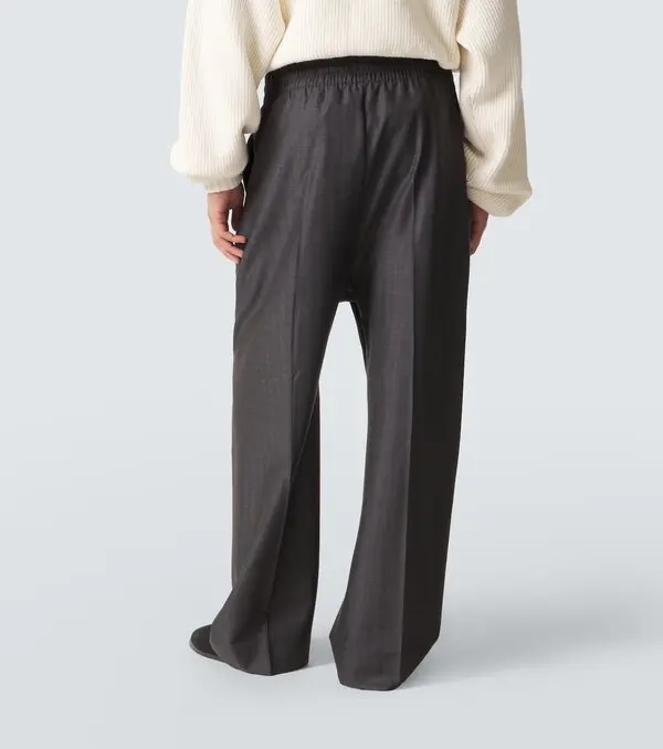 Fear Of God Virgin Wool Wide-leg Trousers