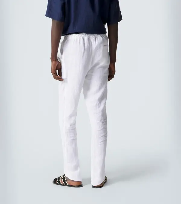 Kiton Linen Slim Pants