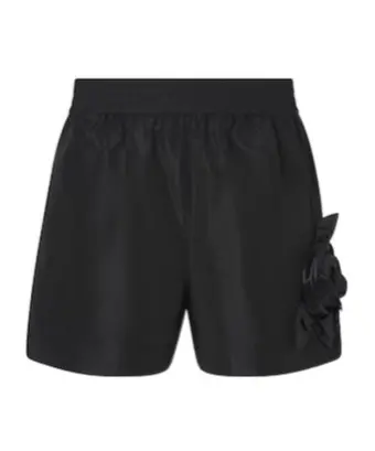 Simone Rocha Floral-appliqué Shorts