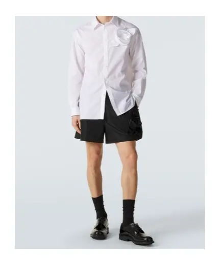 Simone Rocha Floral-appliqué Shorts