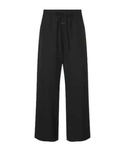 Fear Of God Virgin Wool Wide-leg Pants - Black