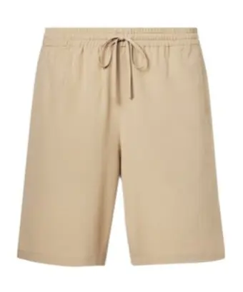 Le Kasha Pure Silk Drawstring Shorts