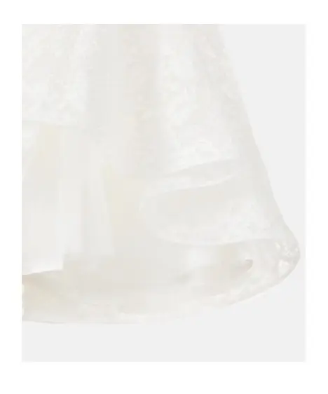 IL GUFO Round Neck Floral Dress