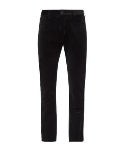 Ralph Lauren Mid-rise Cotton Velvet Slim Pants