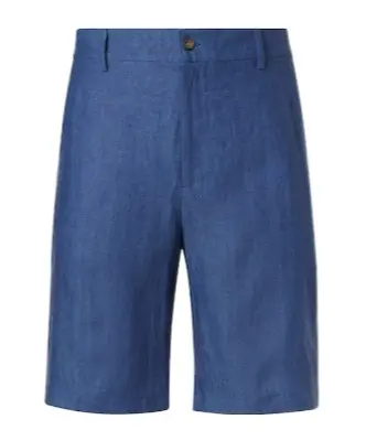 Canali Linen Bermuda Shorts