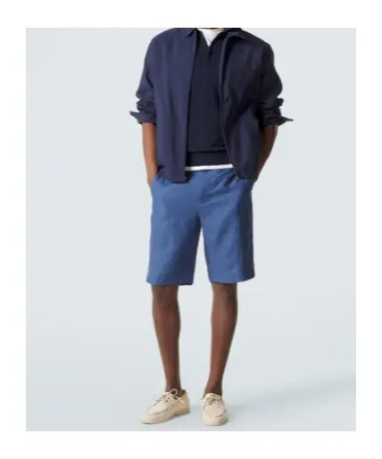 Canali Linen Bermuda Shorts
