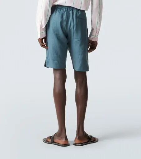 Kiton Linen Shorts
