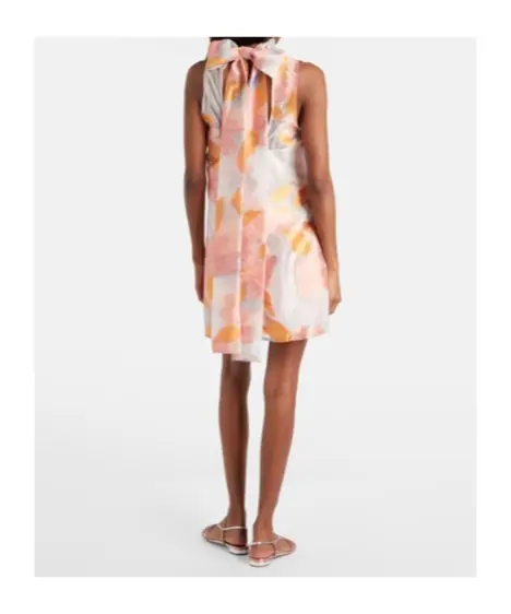 Staud Albee Floral Organza Minidress