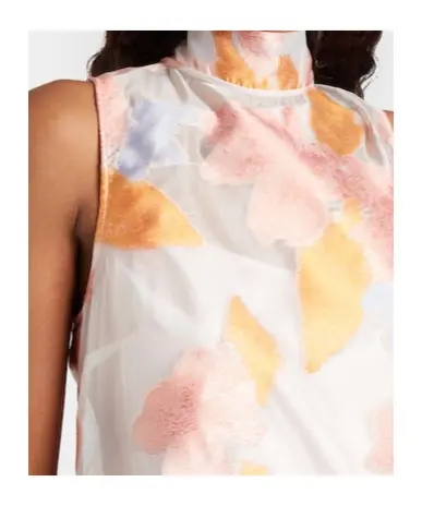 Staud Albee Floral Organza Minidress