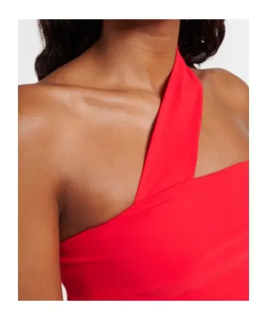 Roberto Cavalli Cutout One-shoulder Midi Dress