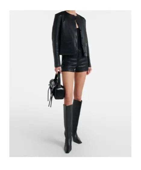 Stouls Roxie Leather Shorts