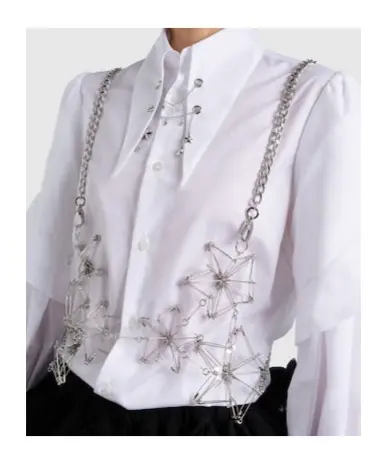 Comme Des Garçons Chain-detail Top