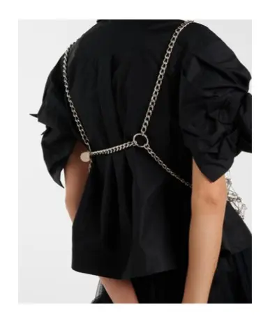 Comme Des Garçons Chain-detail Top