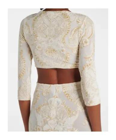 Roberto Cavalli Embellished Top