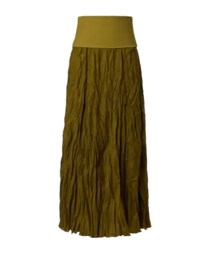 Johanna Ortiz Linen-blend Maxi Skirt