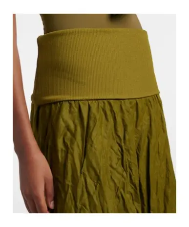 Johanna Ortiz Linen-blend Maxi Skirt